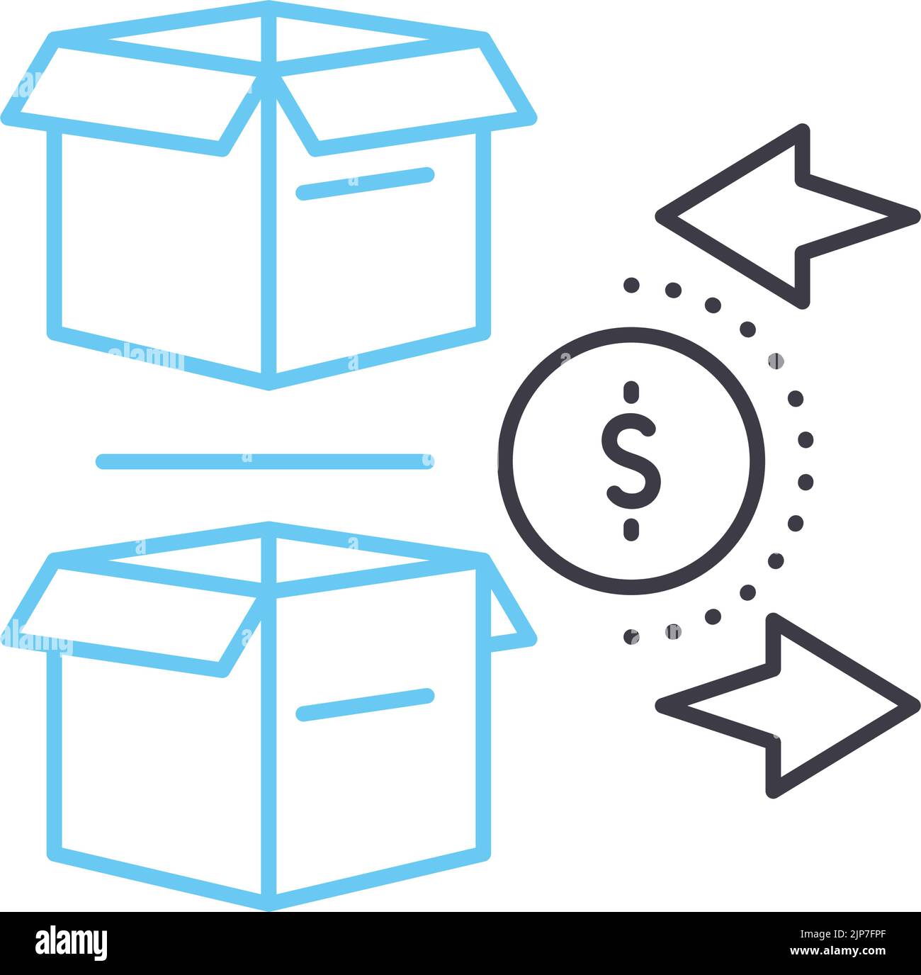 Business Line Icon Outline Symbol Vector Illustration Concept Sign Stock Vector Image And Art