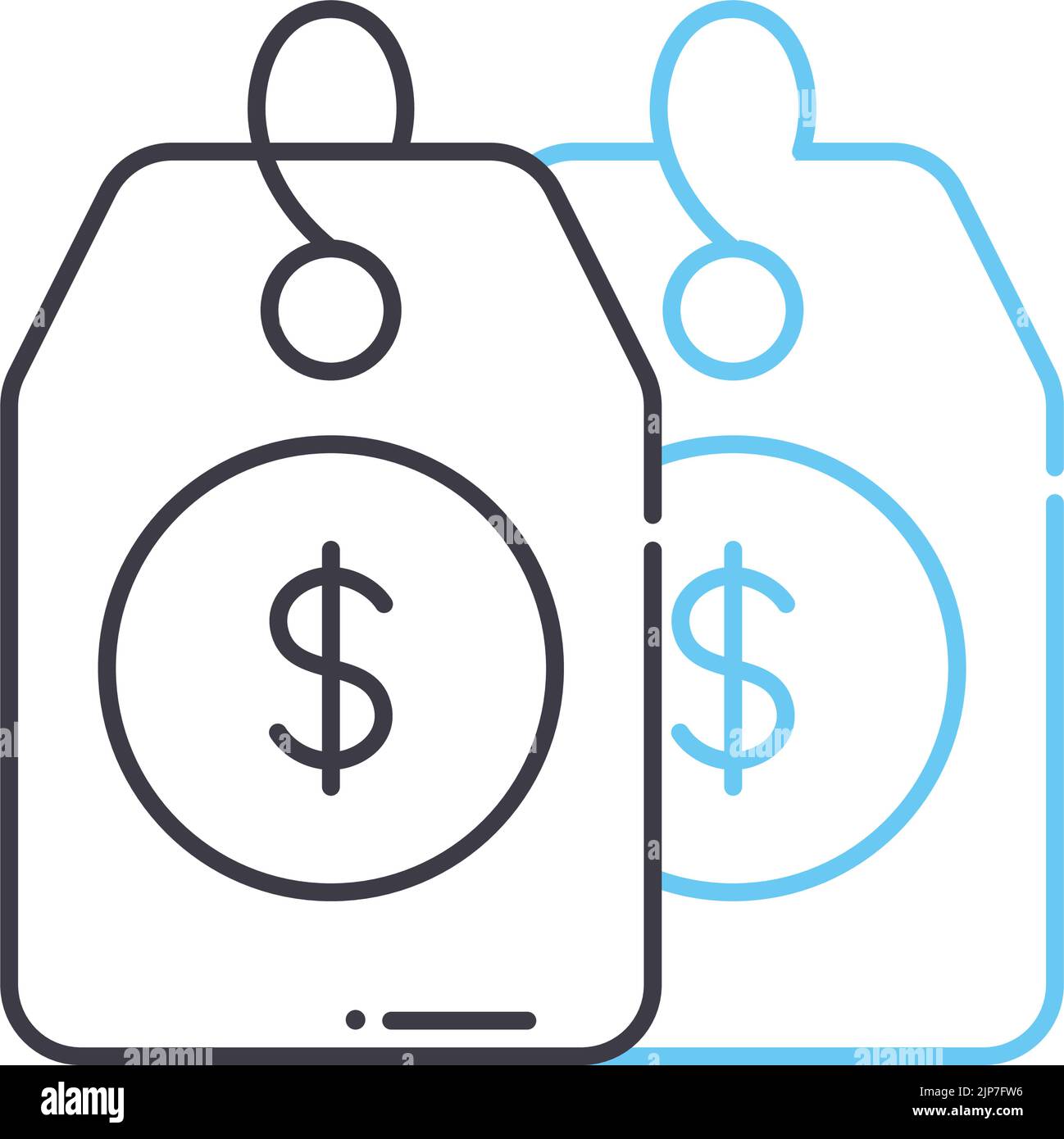 Compare our prices sign Stock Vector Images - Alamy