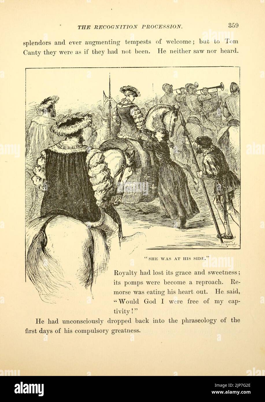 The Prince and The Pauper, p. 359 Stock Photo - Alamy
