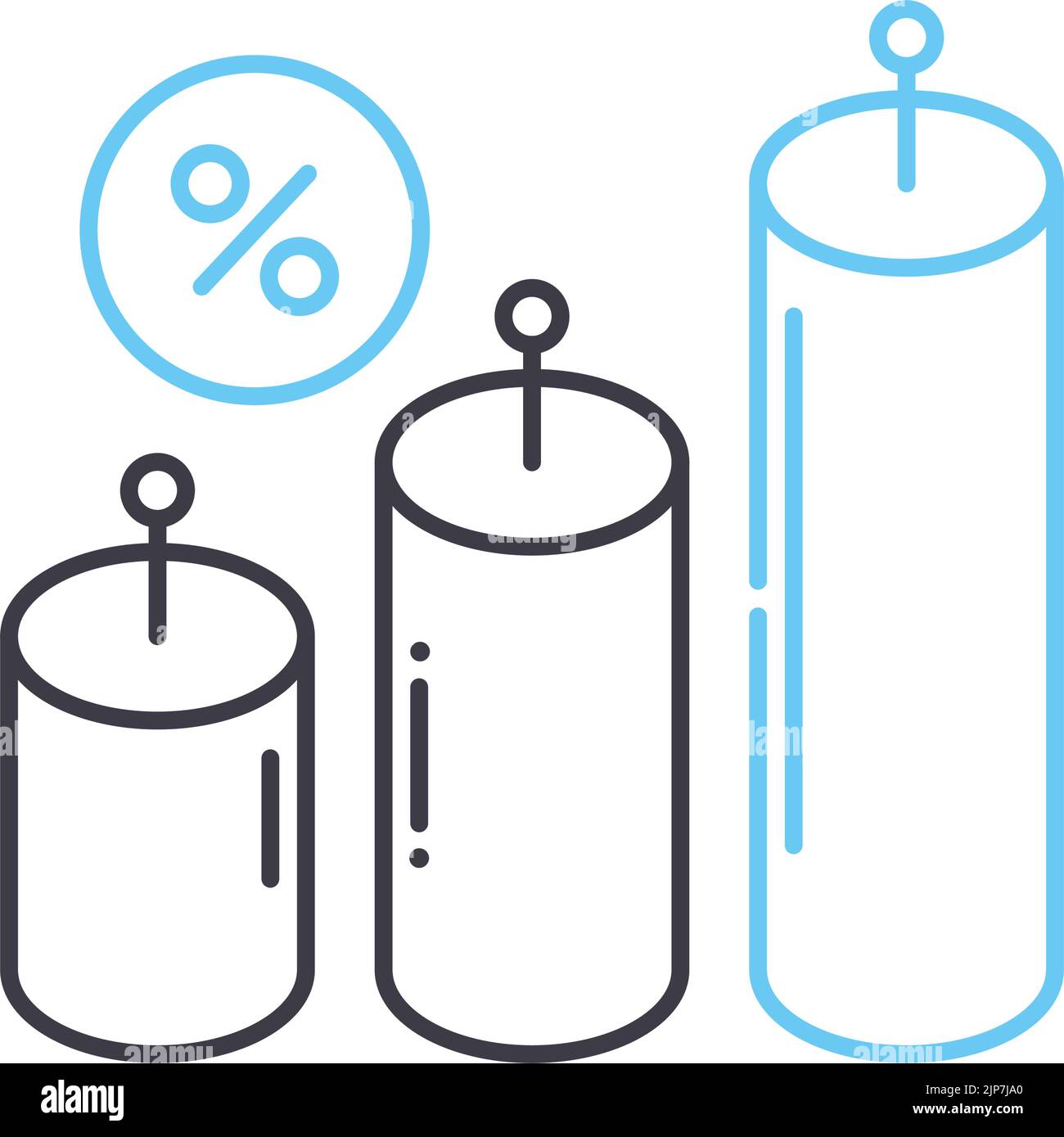 Diagram Line Icon Outline Symbol Vector Illustration Concept Sign Stock Vector Image And Art