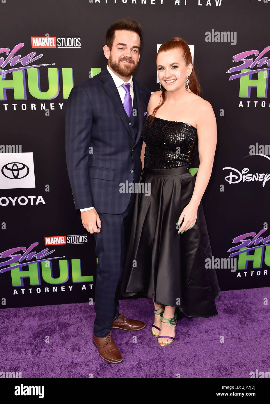 Los Angeles, USA. 15th Aug, 2022. Amie Doherty walking the red carpet ...