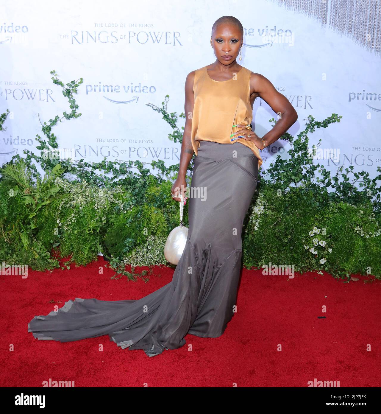 Culver City, CA, August 15, 2022 .Cynthia Erivo arrives at The LA ...