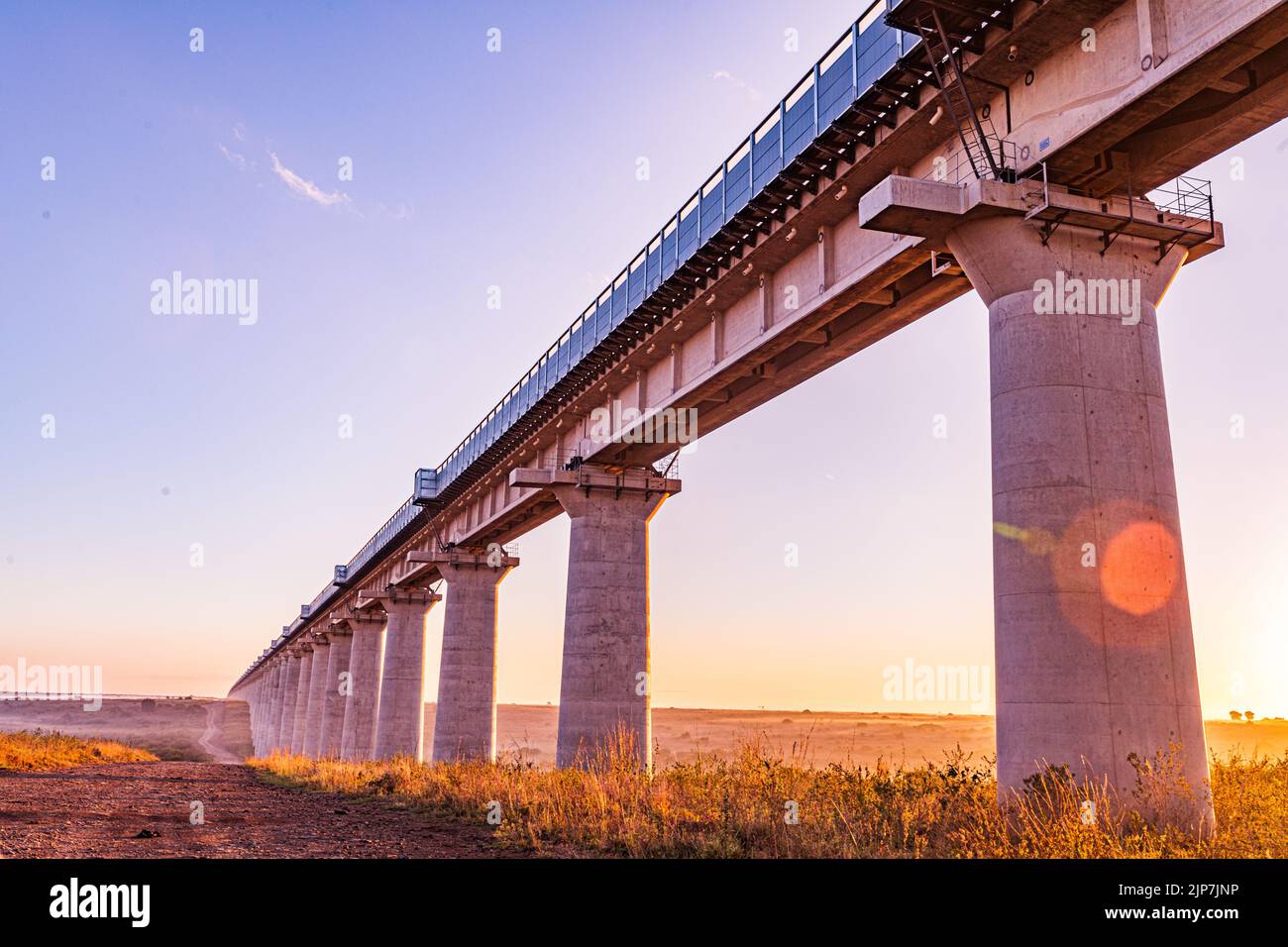 Nairobi National Park Kenya Railway Bridge Standard gauge railway ...