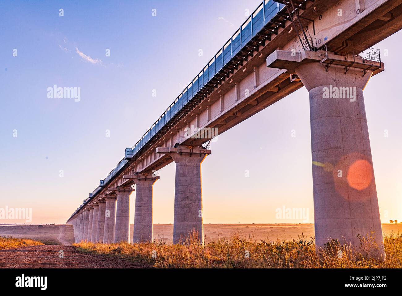 Nairobi National Park Kenya Railway Bridge Standard gauge railway ...
