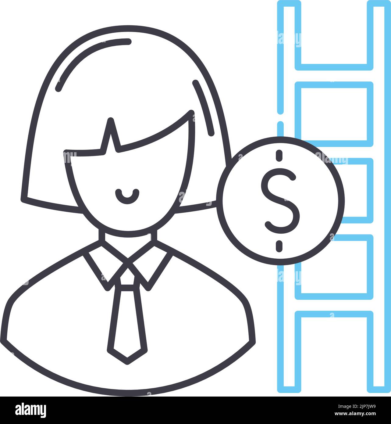 Career planning icon Cut Out Stock Images & Pictures - Alamy