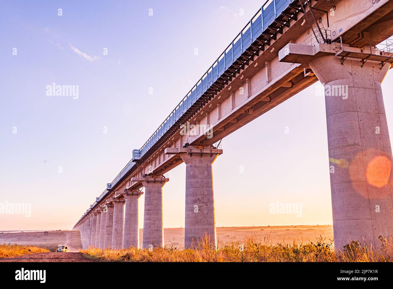 Nairobi National Park Kenya Railway Bridge Standard gauge railway ...