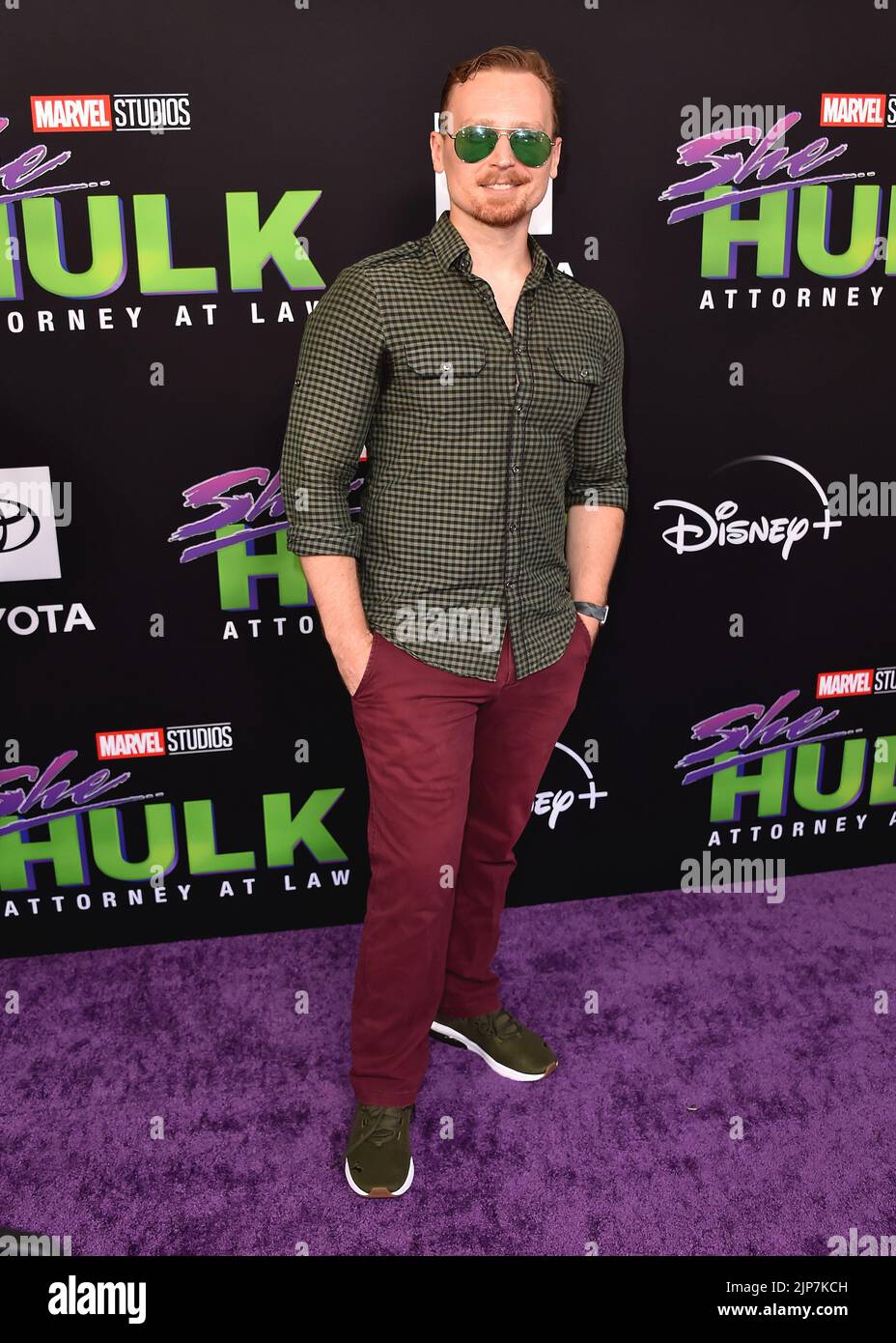 Los Angeles, USA. 15th Aug, 2022. Coy Jandreau walking the red carpet ...