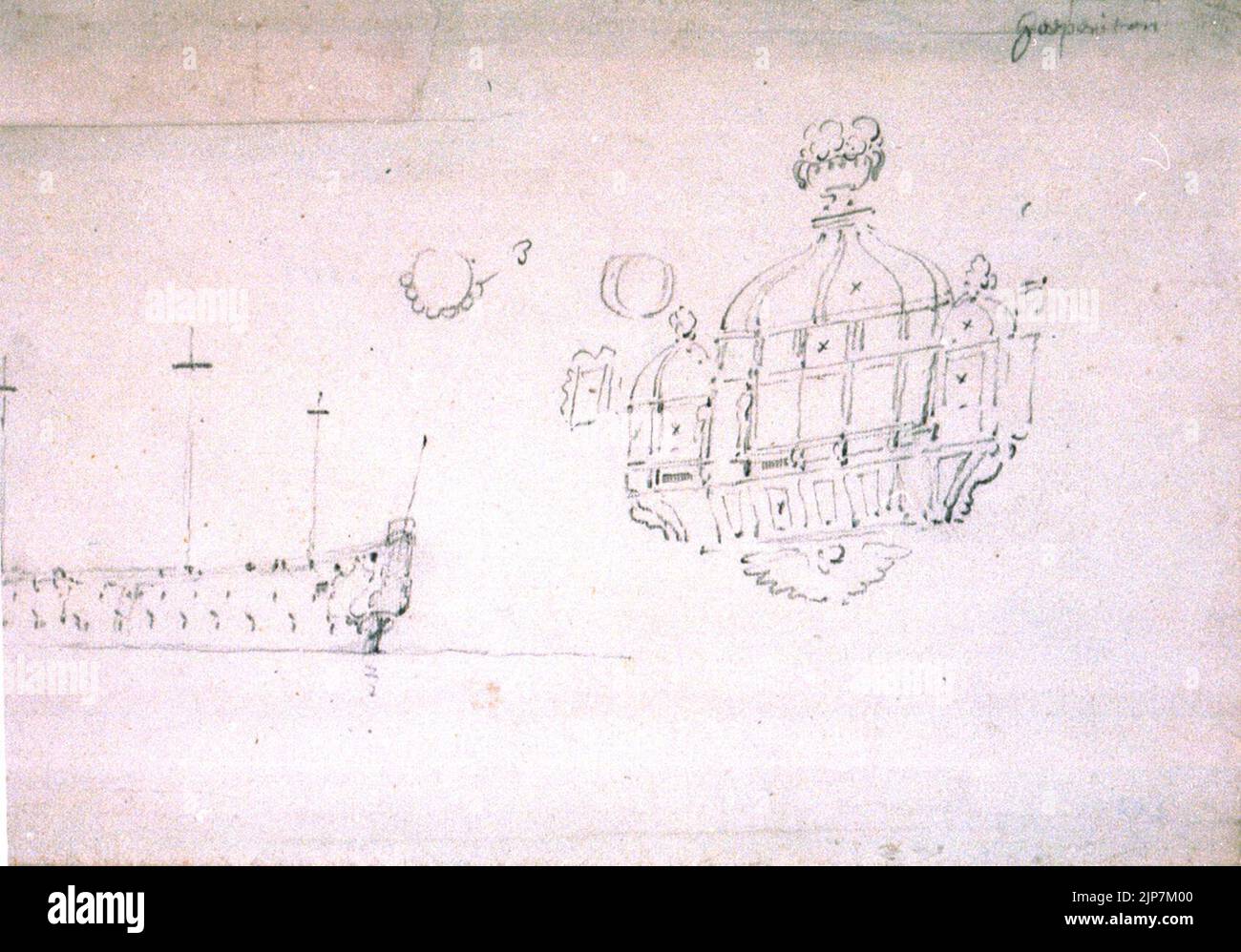 The quarter-gallery of the Happy Return Stock Photo - Alamy