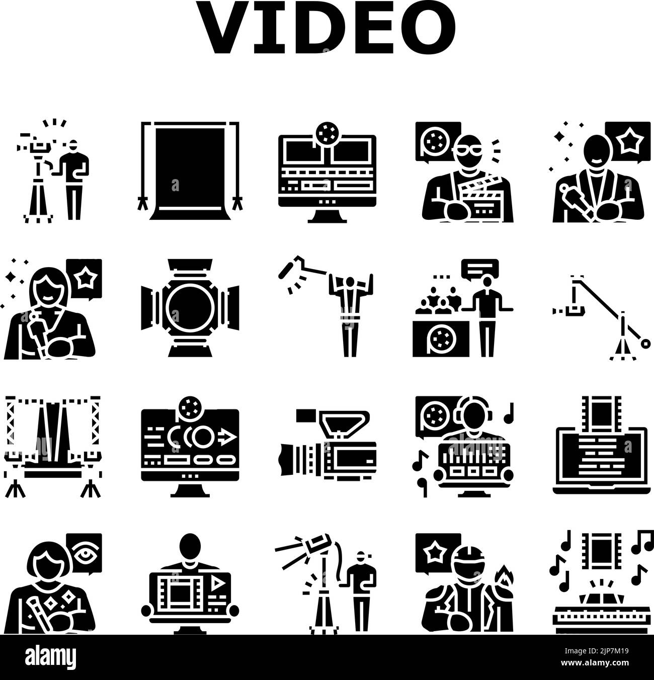 News tv studio set Black and White Stock Photos & Images - Alamy