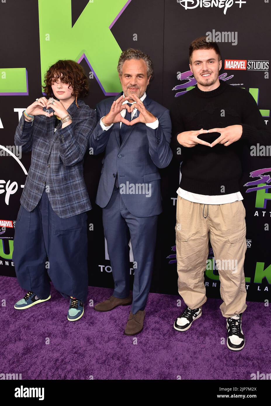Los Angeles, USA. 15th Aug, 2022. Mark Ruffalo walking the red carpet ...