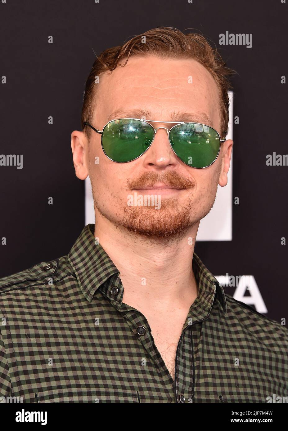 Los Angeles, USA. 15th Aug, 2022. Coy Jandreau walking the red carpet ...