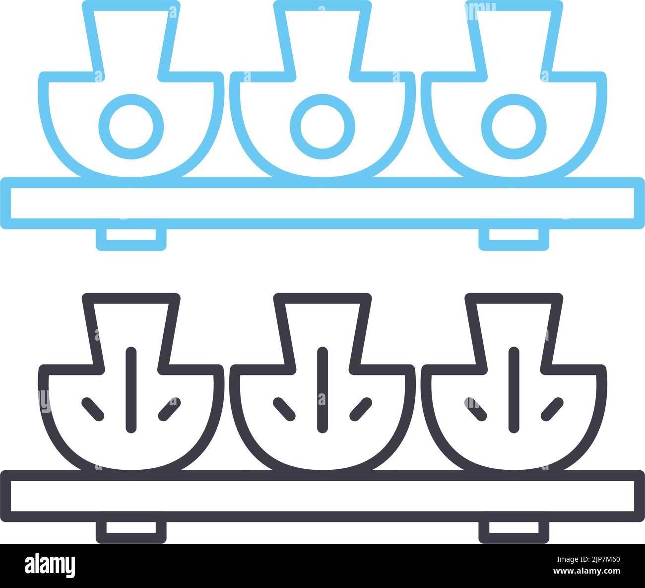 Click and collect logo Stock Vector Images - Alamy