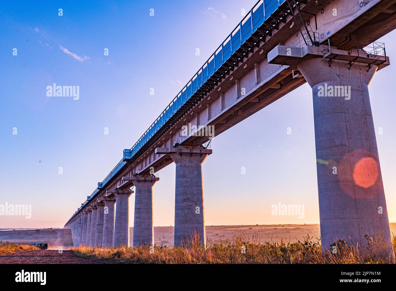 Nairobi National Park Kenya Railway Bridge Standard gauge railway ...
