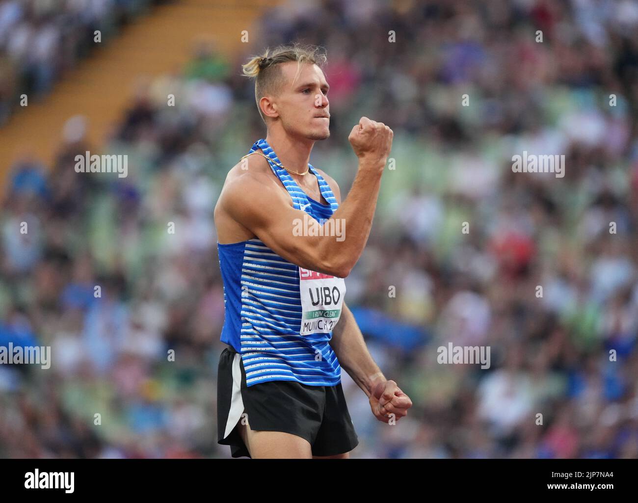 Munich, Germany. 15th Aug, 2022. Athletics: European Championship, Men ...