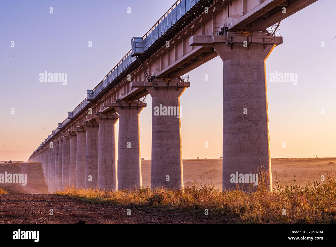 Nairobi National Park Kenya Railway Bridge Standard gauge railway ...