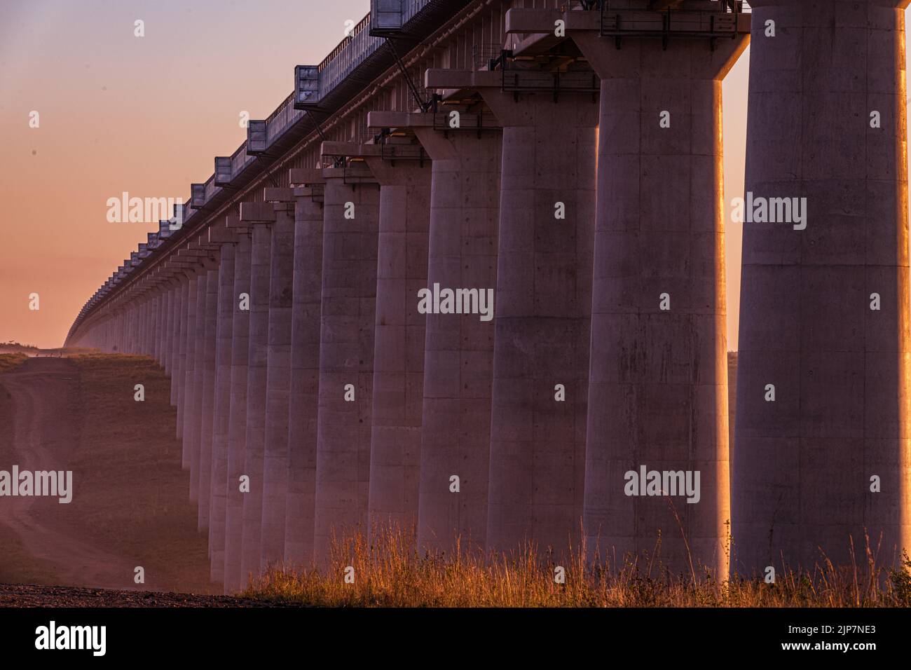 Nairobi National Park Kenya Railway Bridge Standard gauge railway ...