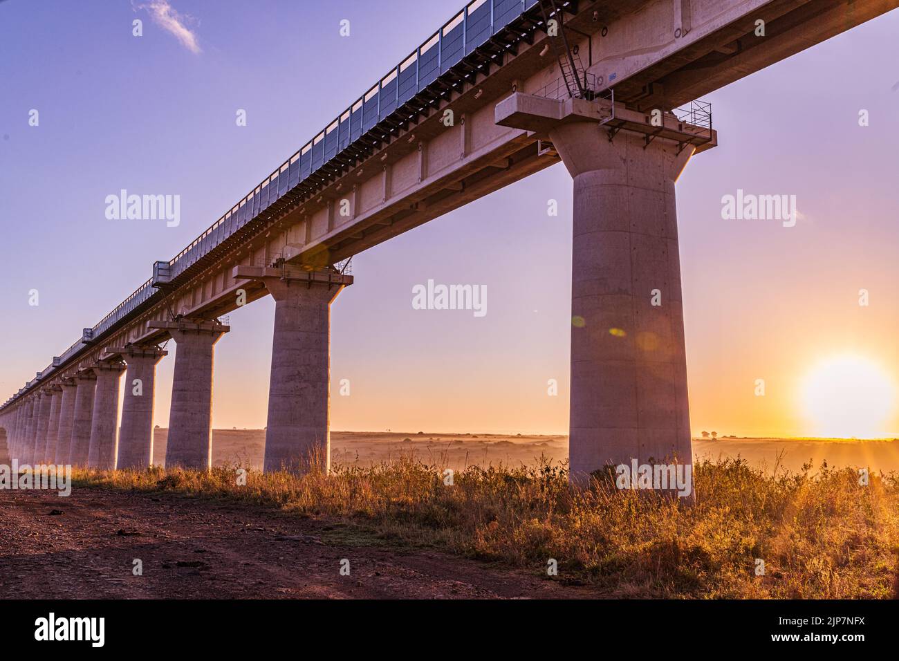 Nairobi National Park Kenya Railway Bridge Standard gauge railway ...