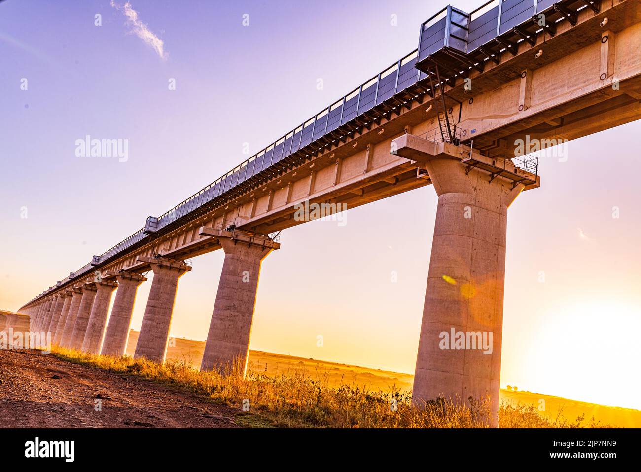 Nairobi National Park Kenya Railway Bridge Standard gauge railway ...
