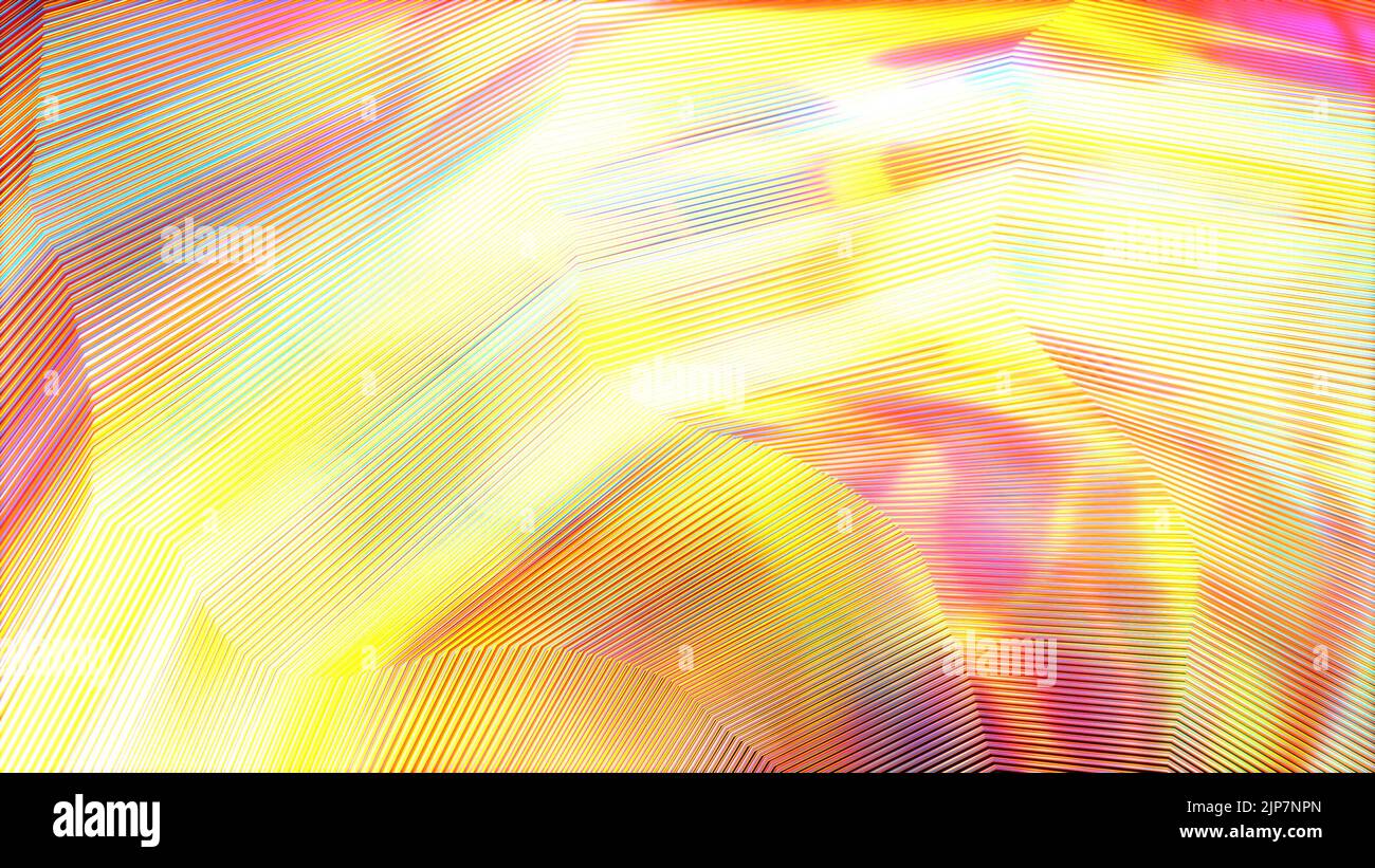 Colorful rainbow shifting lines - hi-tech digital background - abstract ...
