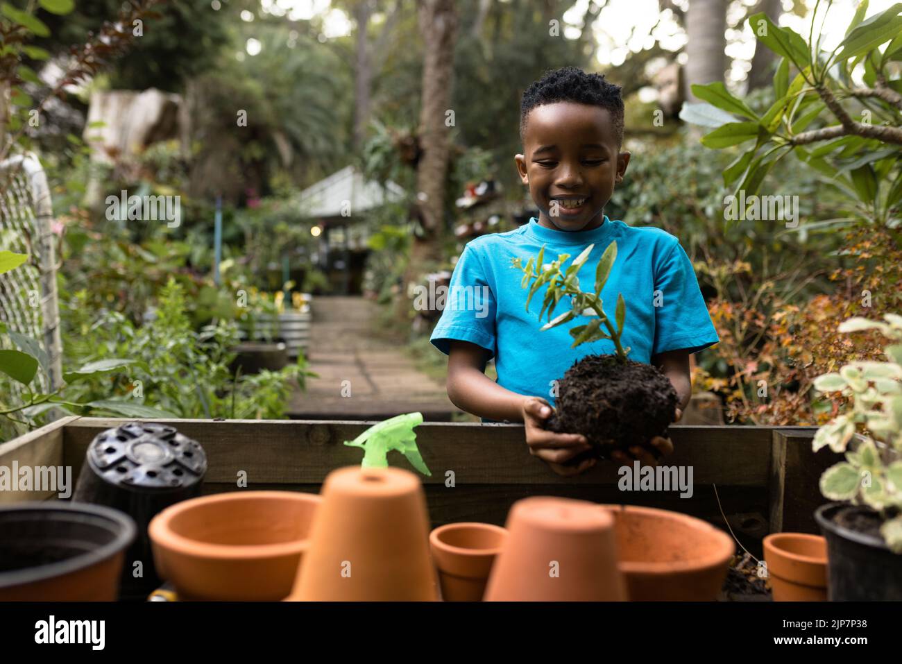 Black People Planting Trees