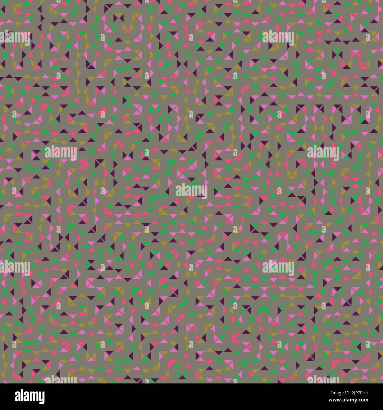 Colorised Rhombuses tiles tessellation pattern illustration Stock ...