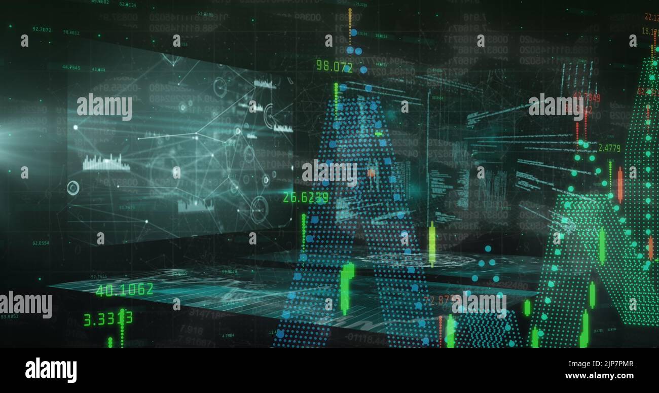 Global digital chains hi-res stock photography and images - Alamy