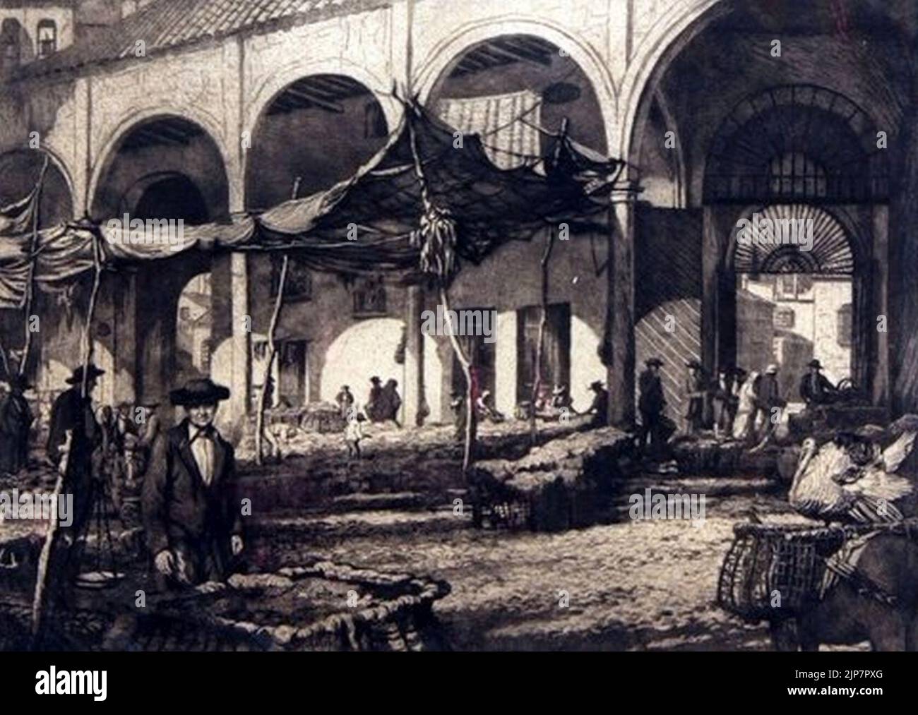 The Rag Market Stock Photo - Alamy