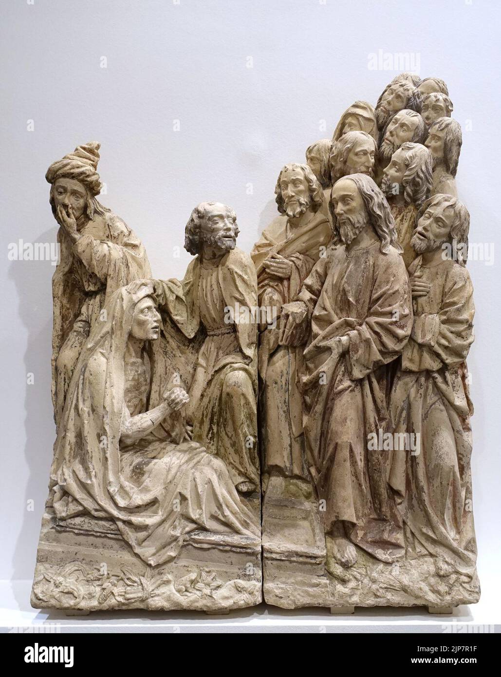 The Raising of St. Lazarus, workshop of Heinrich Brabender, Westphalia ...