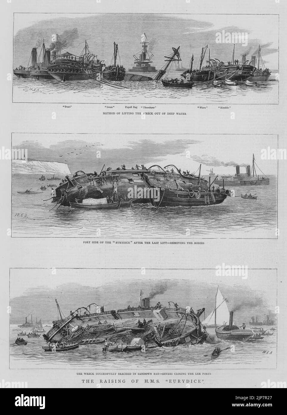 Hms eurydice hi-res stock photography and images - Alamy