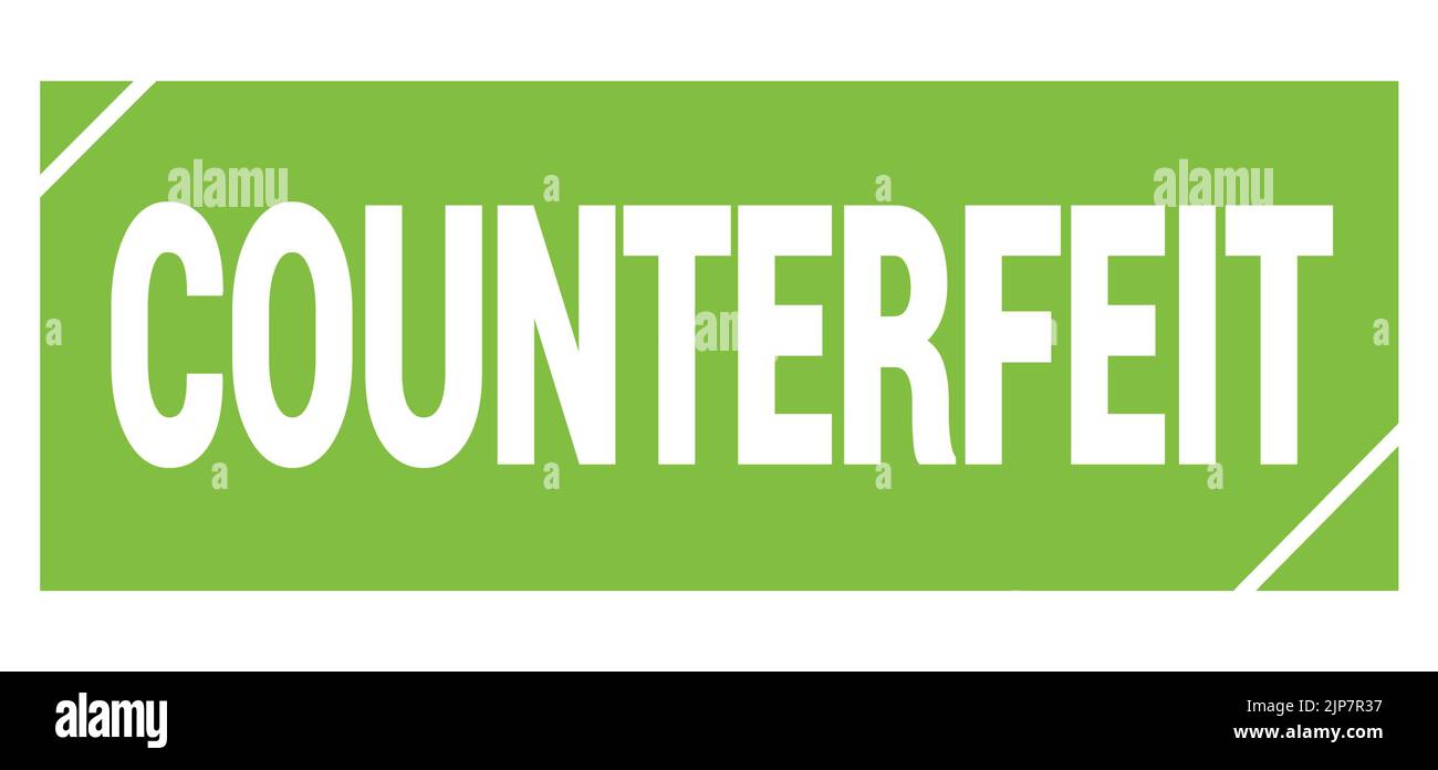 Counterfeit text hi-res stock photography and images - Alamy