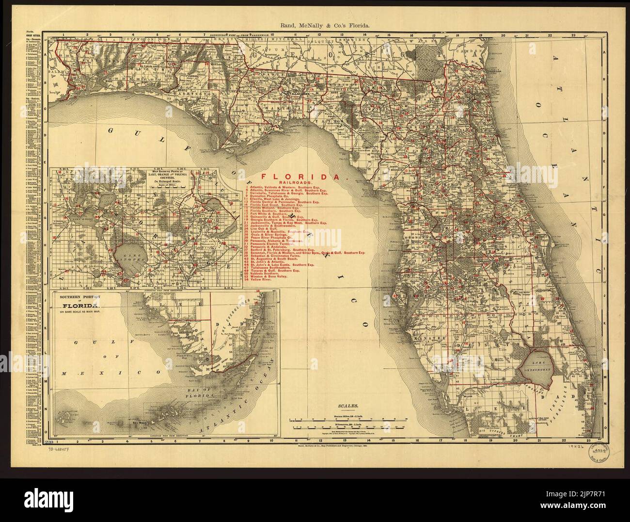 The Rand-McNally indexed county and township pocket map and shippers ...