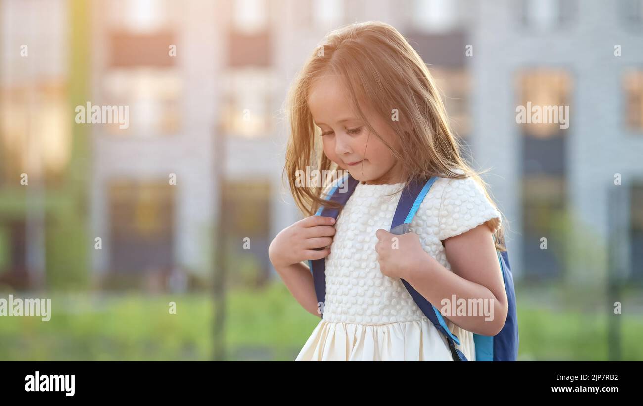Shy schoolgirl hi-res stock photography and images - Alamy
