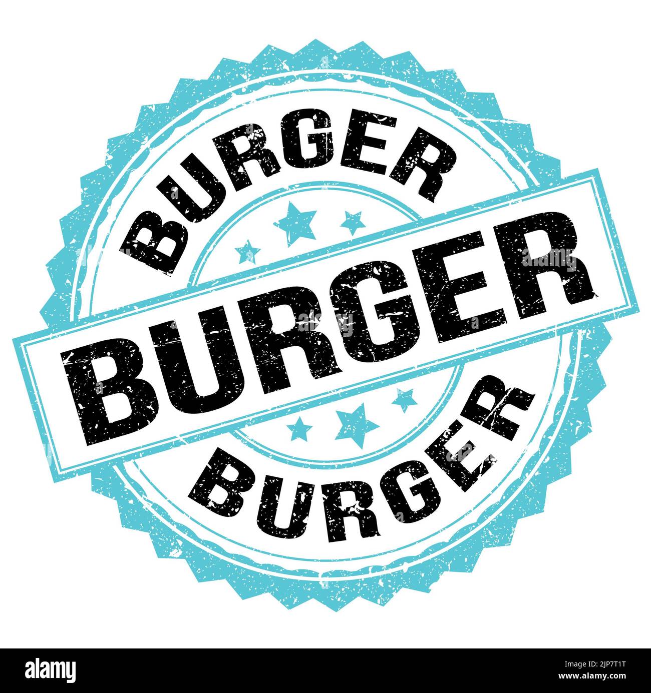 Round burger sign hi-res stock photography and images - Alamy
