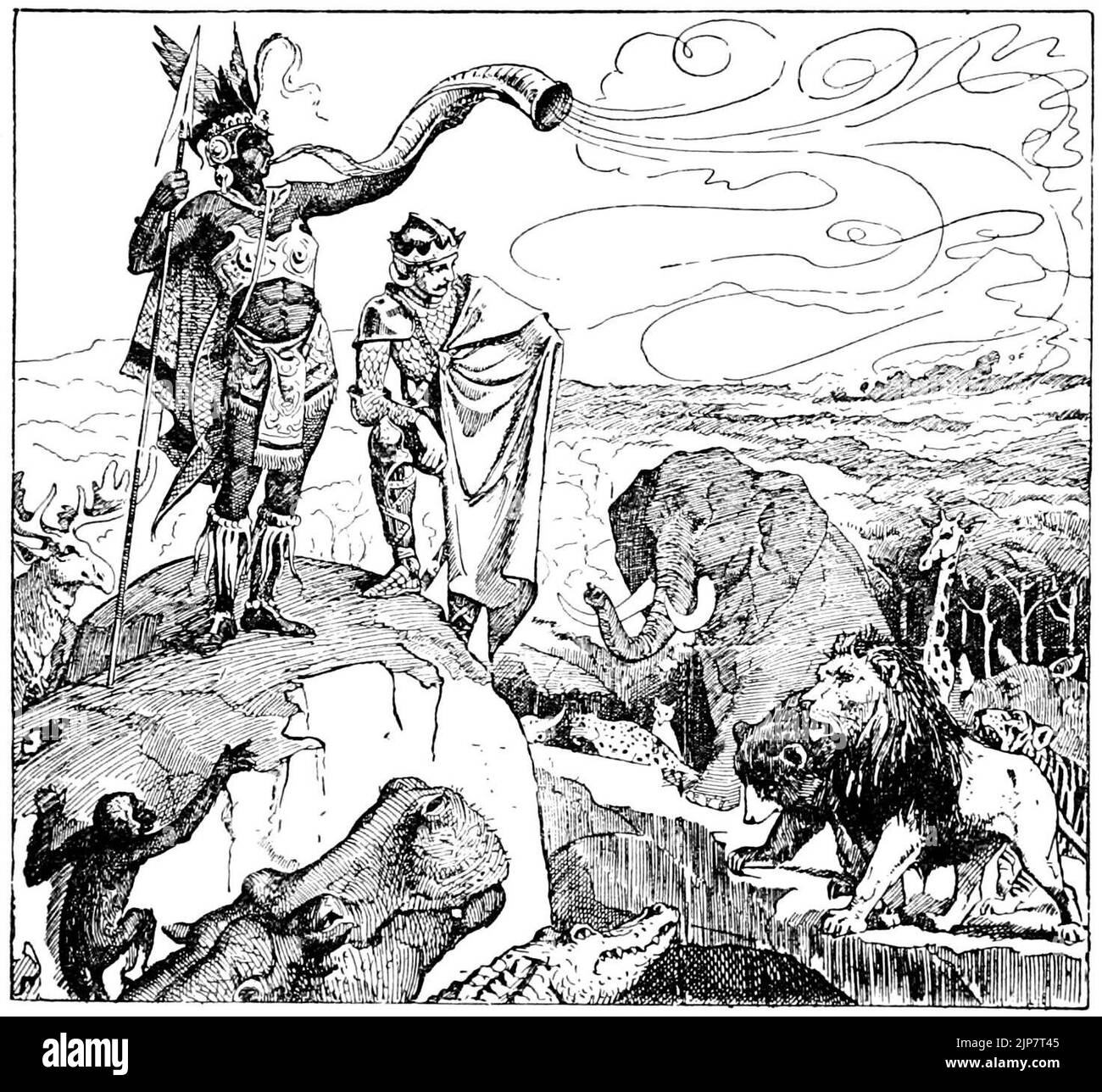 The Red Fairy Book-179 Stock Photo - Alamy