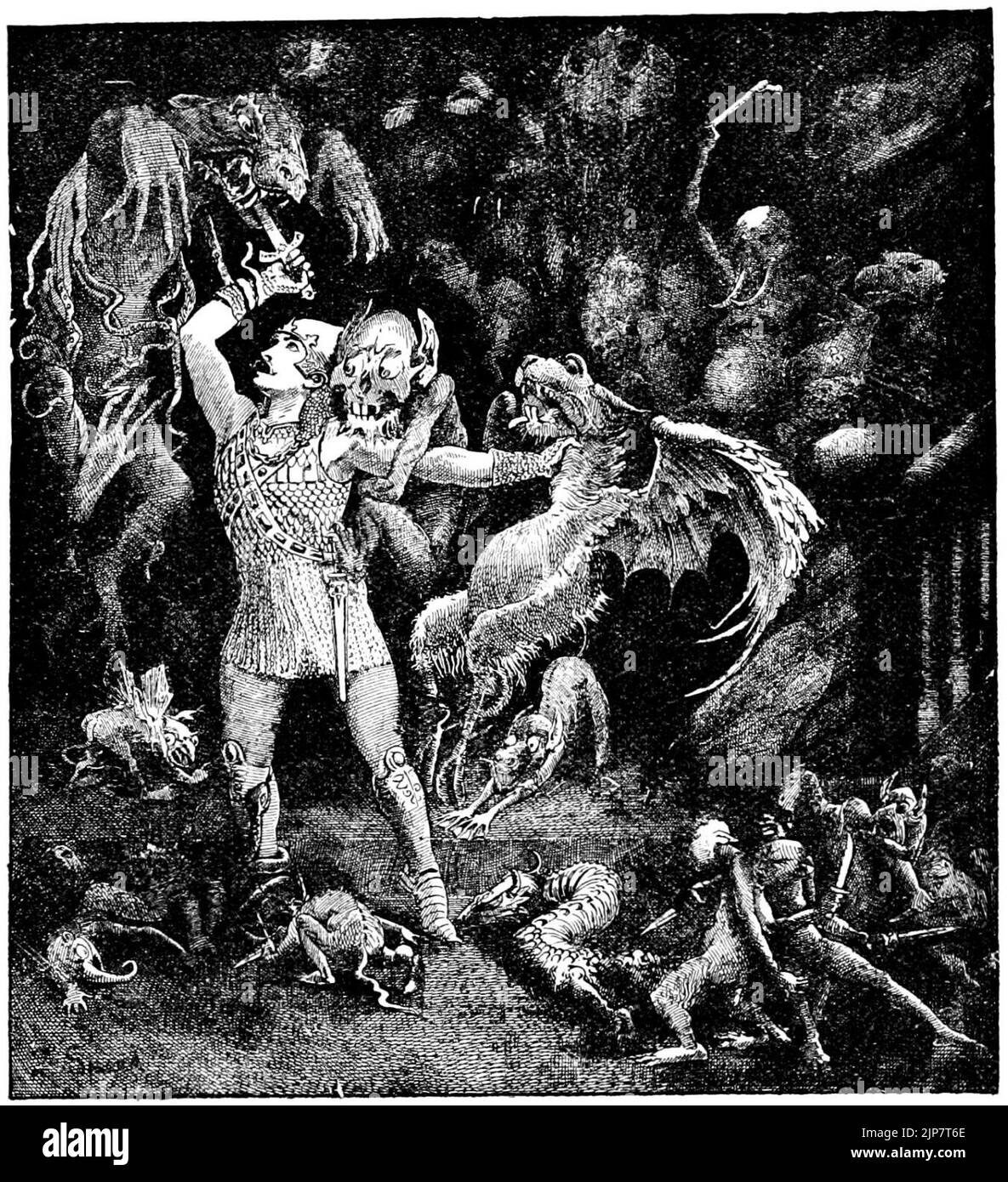 The Red Fairy Book-235 Stock Photo - Alamy