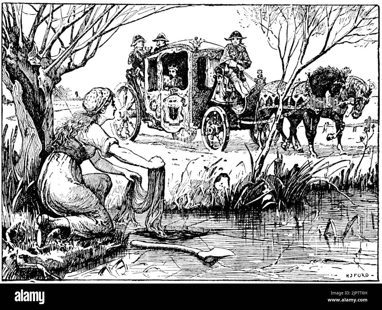 The Red Fairy Book-243 Stock Photo - Alamy