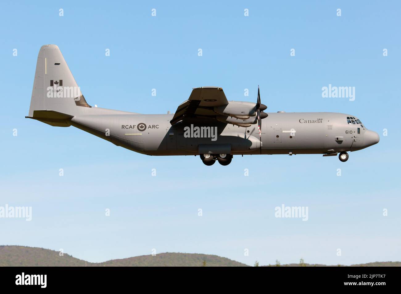 Quebec, Canada. 24th May, 2022. A Lockheed Martin CC-130J Hercules ...