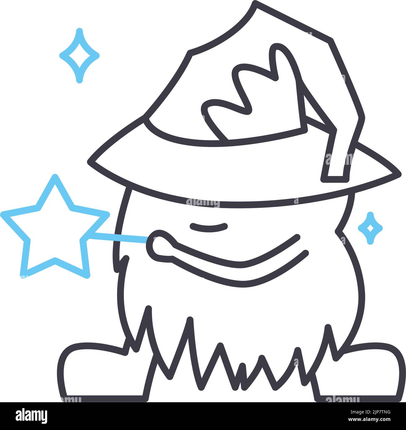 characters line icon, outline symbol, vector illustration, concept sign ...