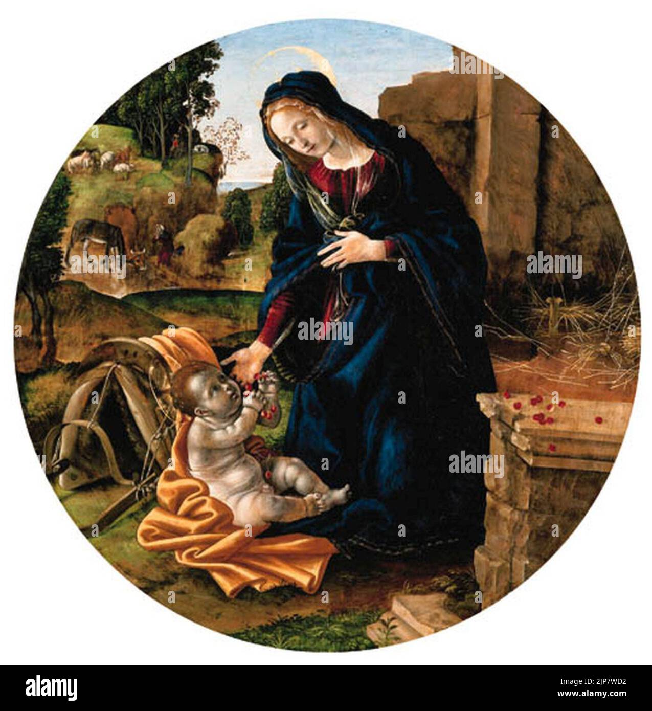 The Rest on the Flight into Egypt, 1837642 Stock Photo - Alamy