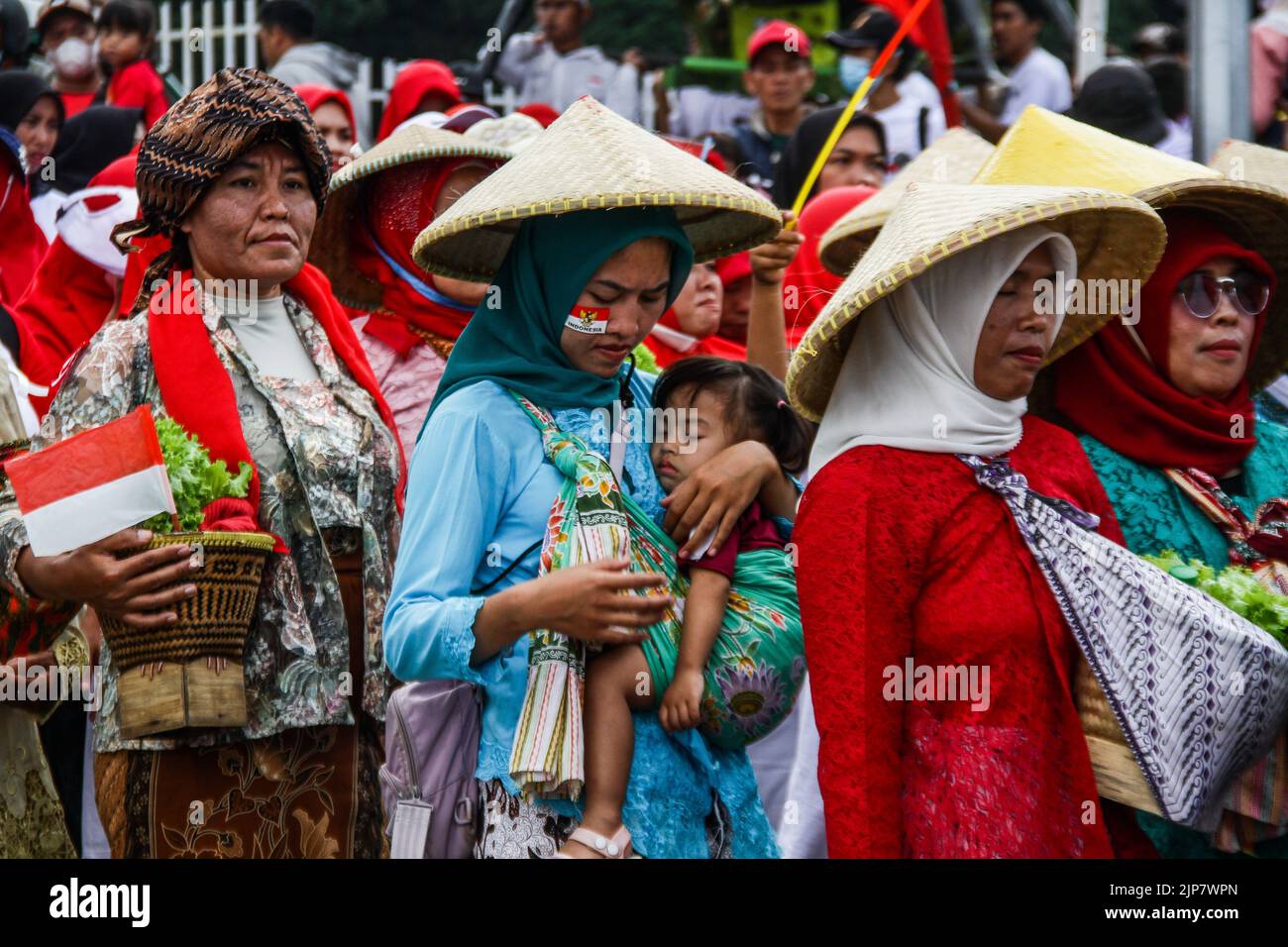 Parongpong, West Java, Indonesia. 16th Aug, 2022. Residents took part ...