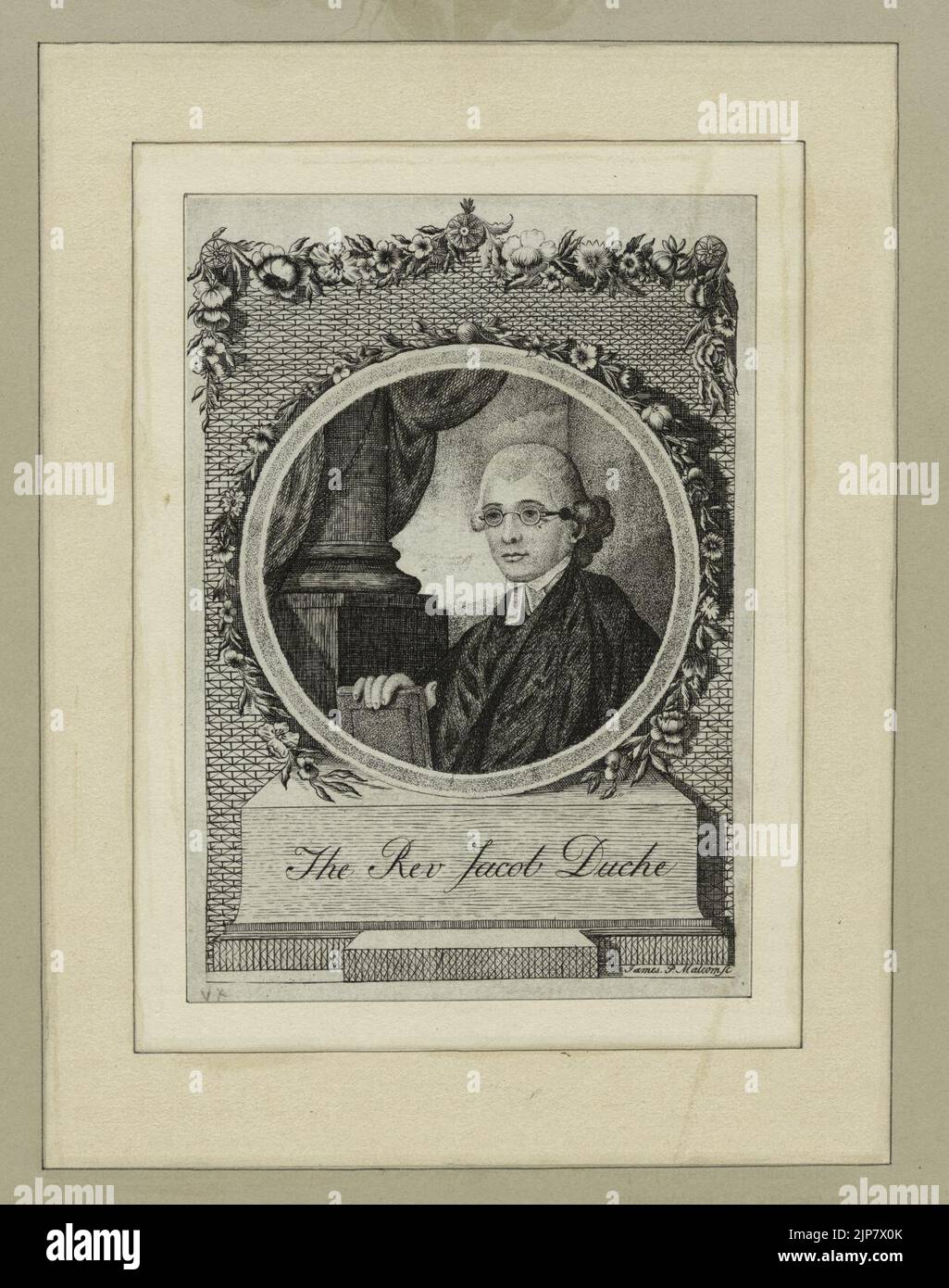 The Rev. Jacob Duche Stock Photo - Alamy