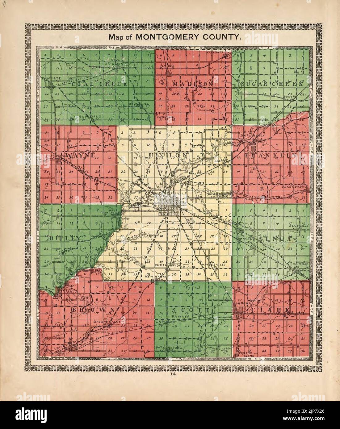 The revised Montgomery County atlas - containing, besides a complete ...