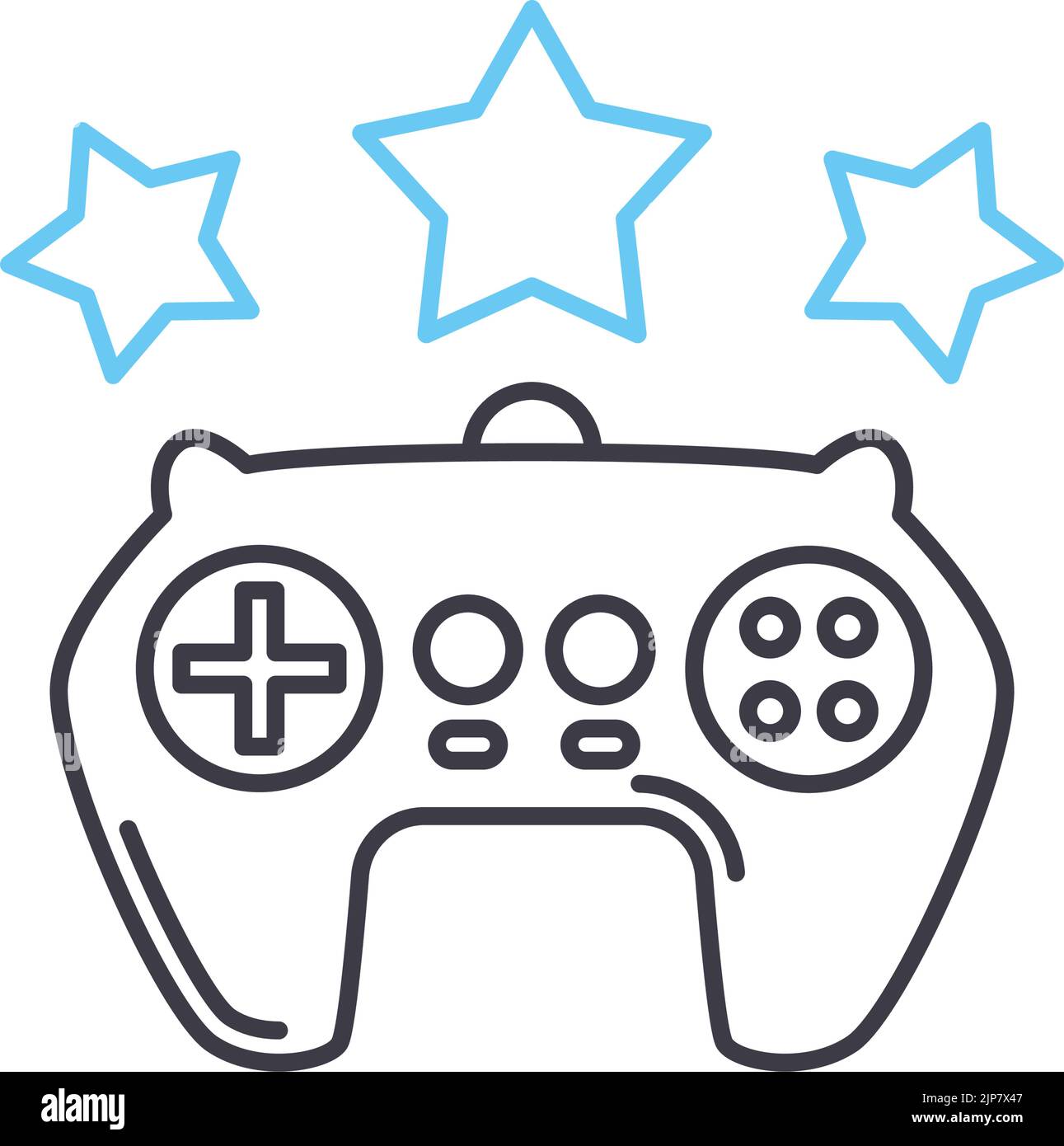 career line icon, outline symbol, vector illustration, concept sign ...