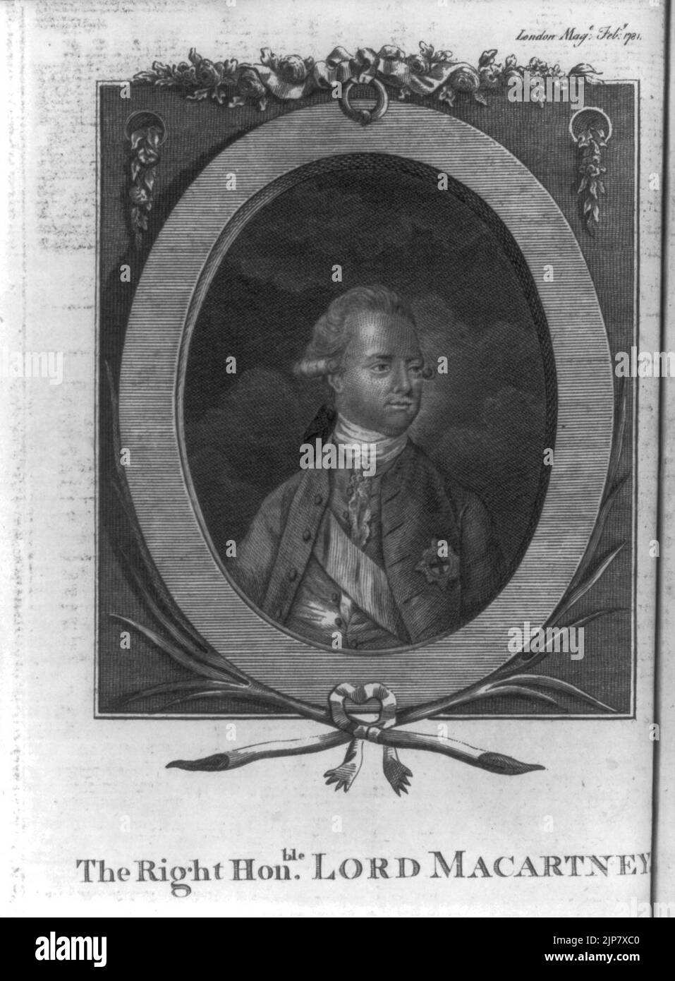 The right hon'ble. Lord Macartney Stock Photo - Alamy