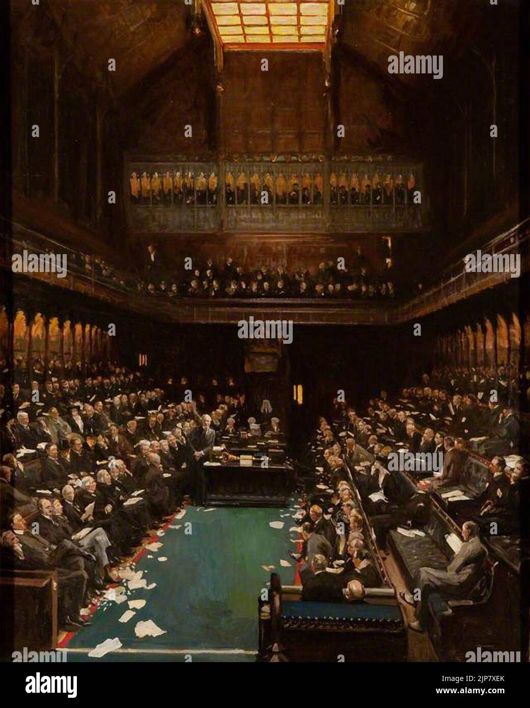 The Right Honourable J. Ramsay Macdonald Addressing the House of ...