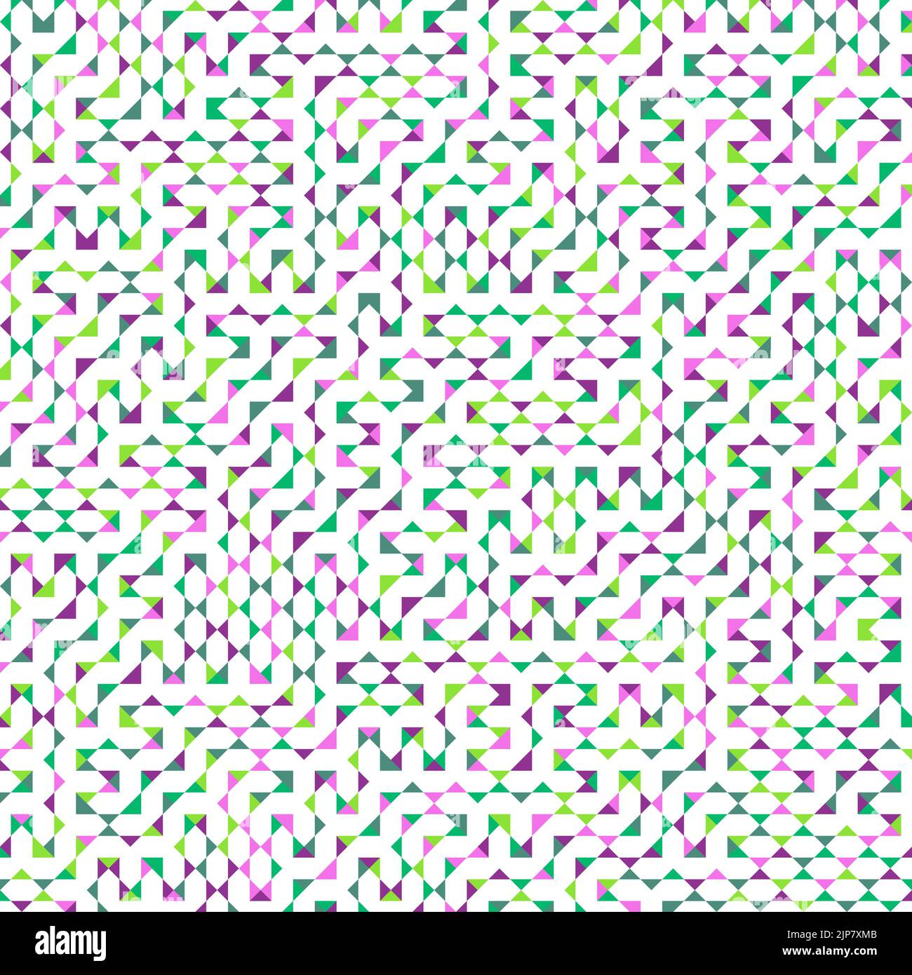 Colorised Rhombuses tiles tessellation pattern illustration Stock ...