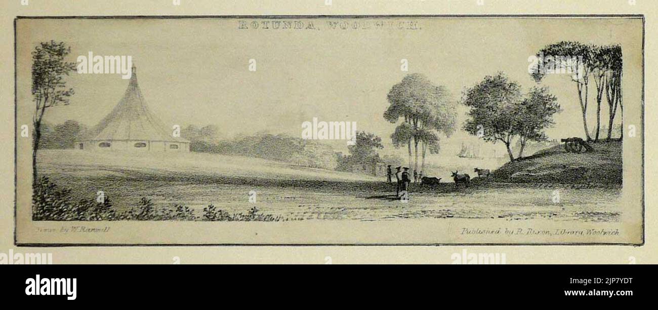 The Rotunda, Woolwich, William Ranwell, c 1860 Stock Photo - Alamy