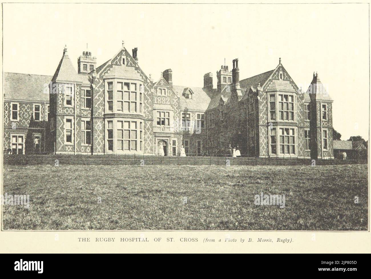 The Rugby Hospital of St Cross Stock Photo - Alamy