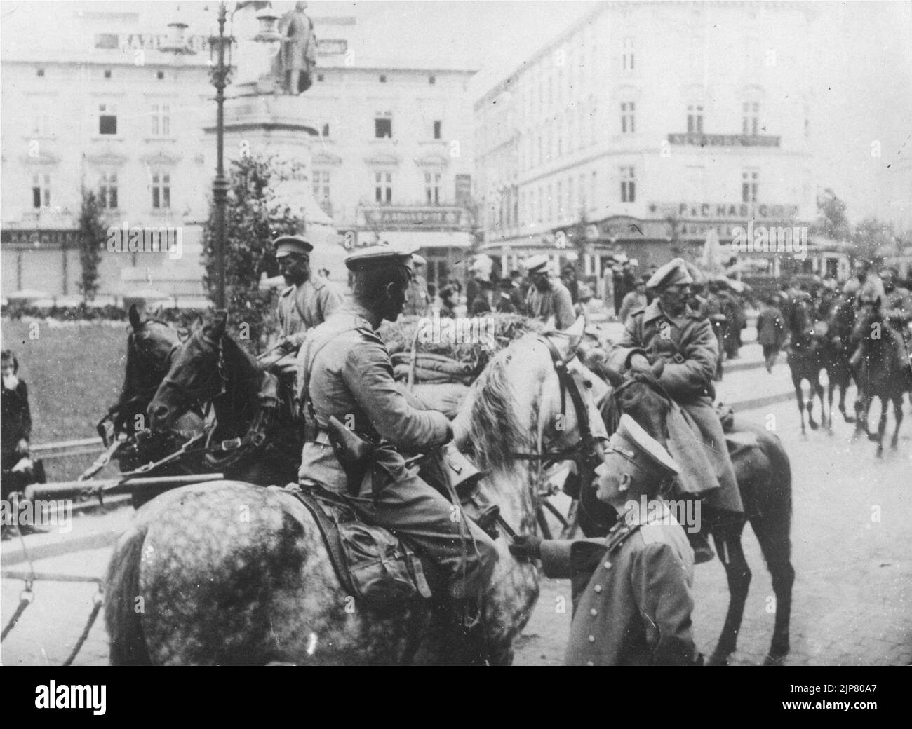 The Russian occupation of Lemberg -02 Stock Photo - Alamy