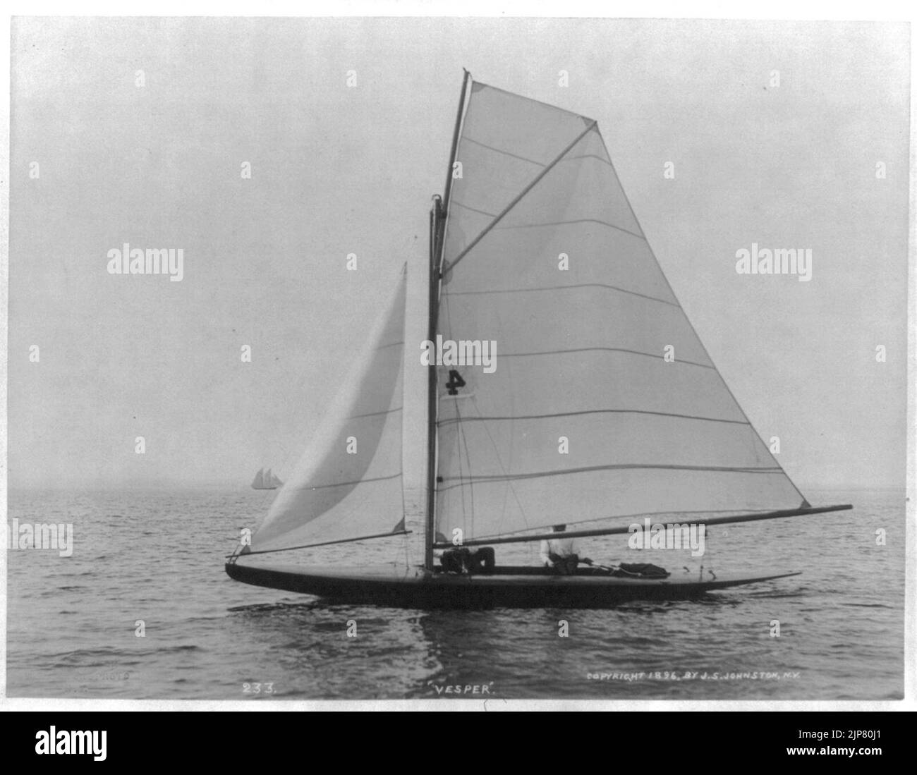 The sailboat Vesper Stock Photo - Alamy